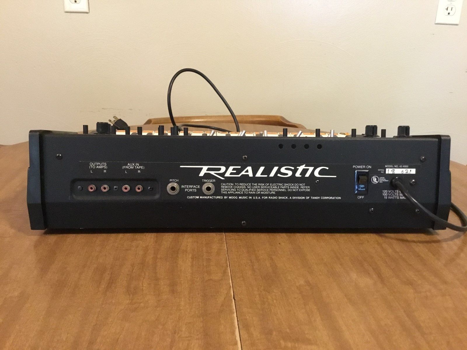 MATRIXSYNTH: Vintage Moog Realistic Synthesizer Concertmate MG 1 SN 18 021