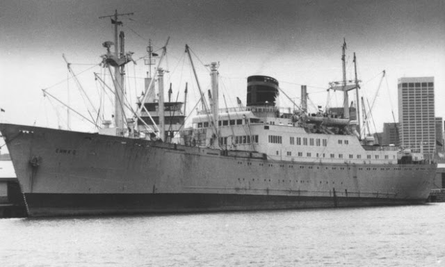 Archives maritimes: Le cargo mixte Enna G. sur le timbre des 250 ans de ...