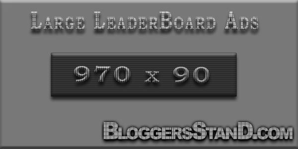 How To Add Large LeaderBoard Adsense Ads Below Header - BloggersStand