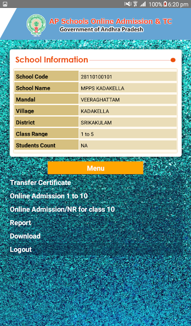 AP School Online Admission & TC App ~ Andhra Teachers Teachers Job ...