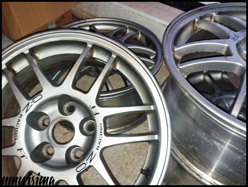 JDMbits: JDM Enkei EvoV GSR OZ Racing F1 Wheels!