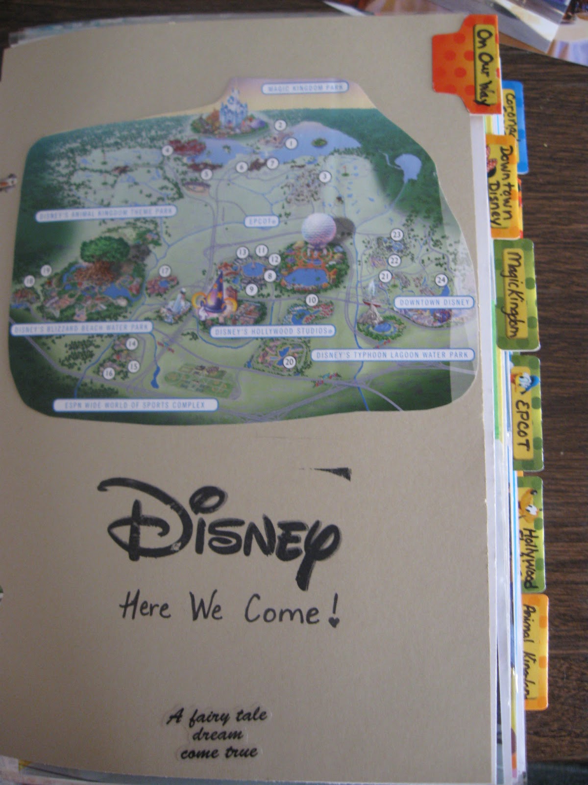 Taste and See God's Goodness: Disney Journal Finally Complete!