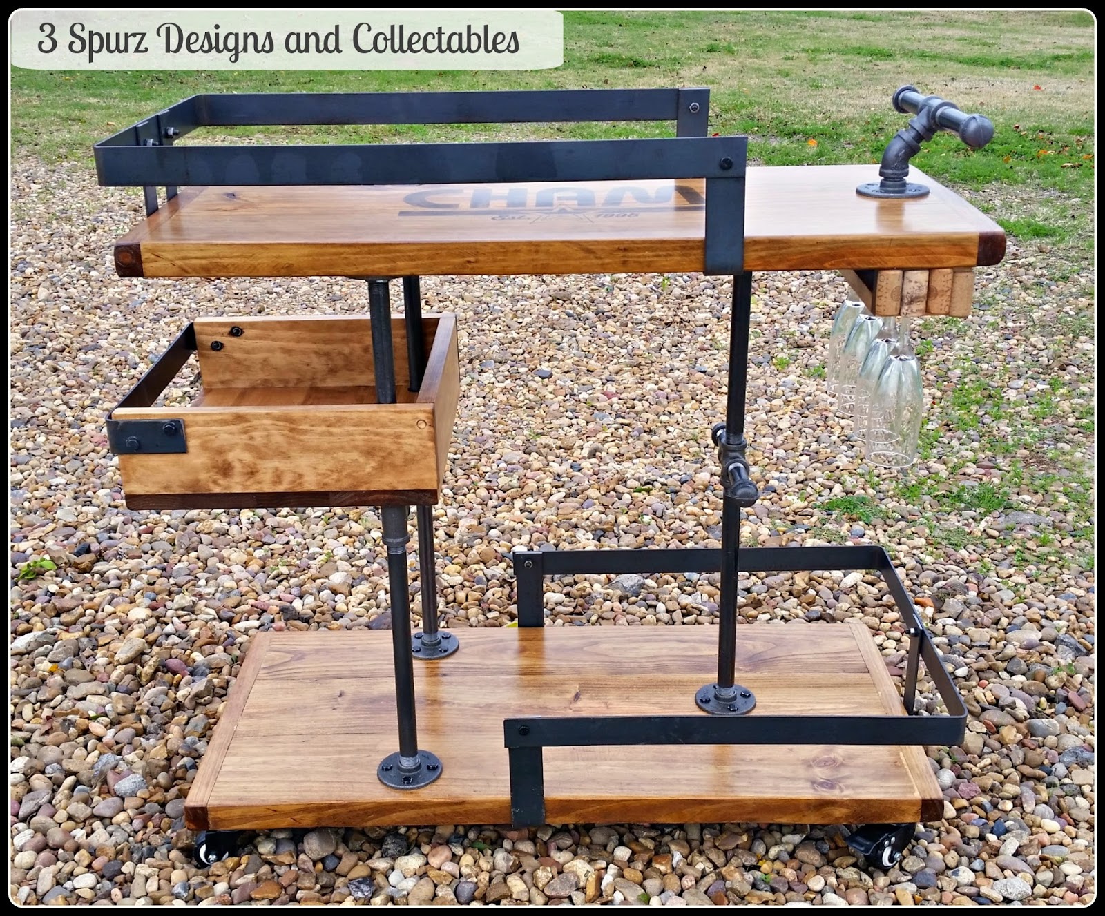 3 Spurz DandC Repurposed /Refurbished Creations!!: Industrial custom ...