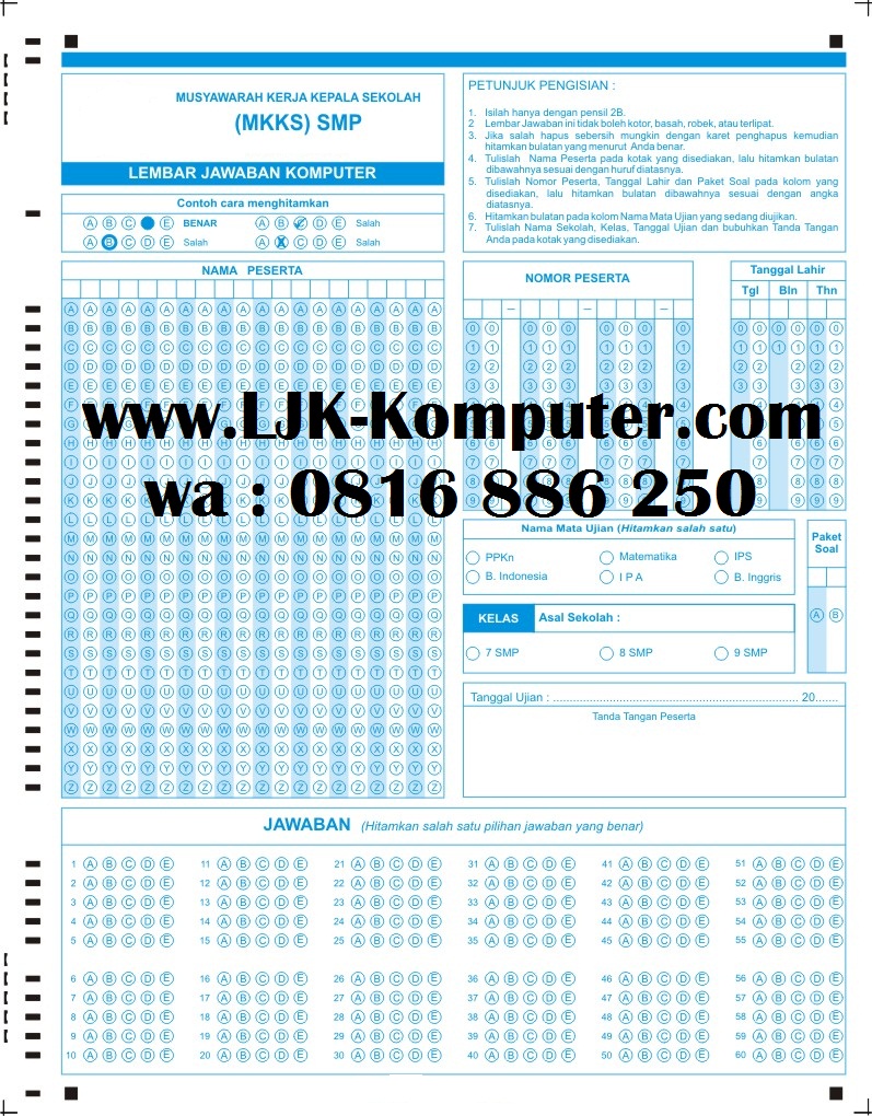 lembar jawaban komputer - wood scribd indo