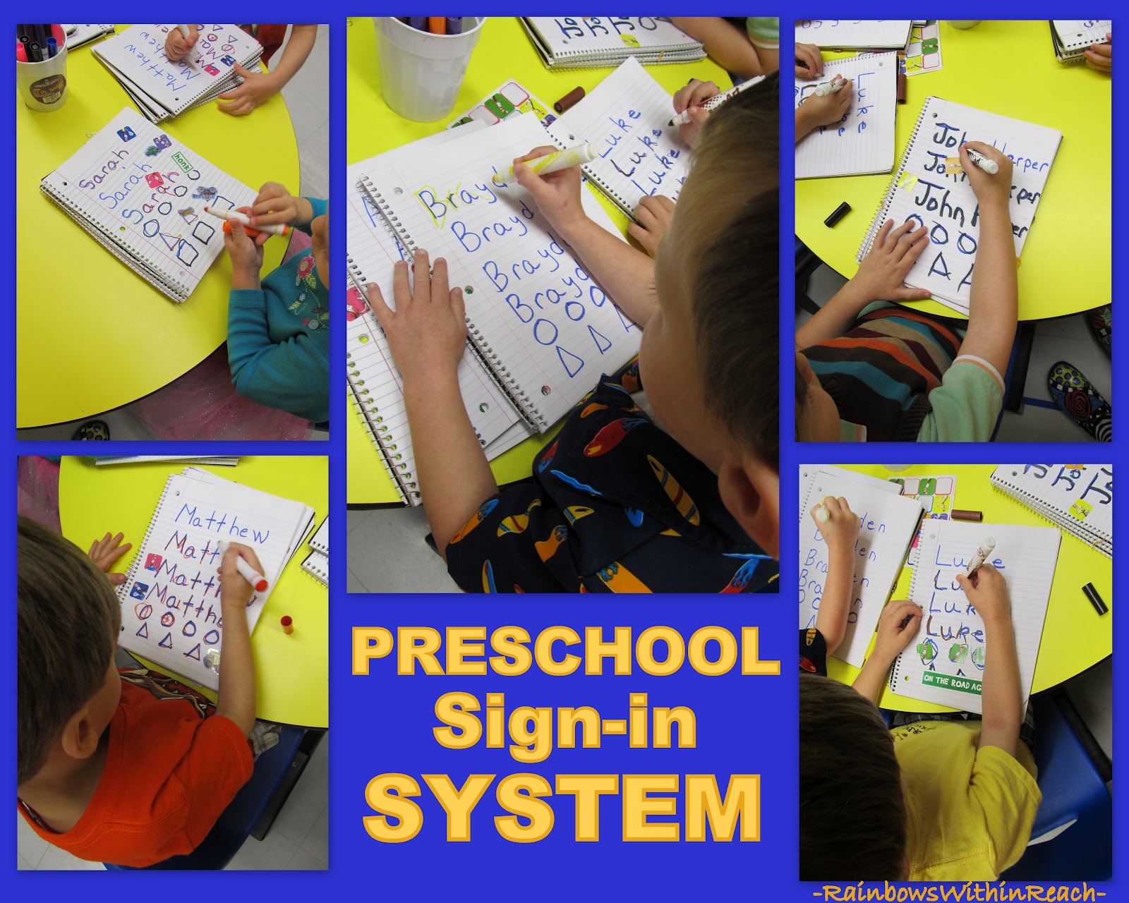 RainbowsWithinReach: Fine Motor Sign in Systems