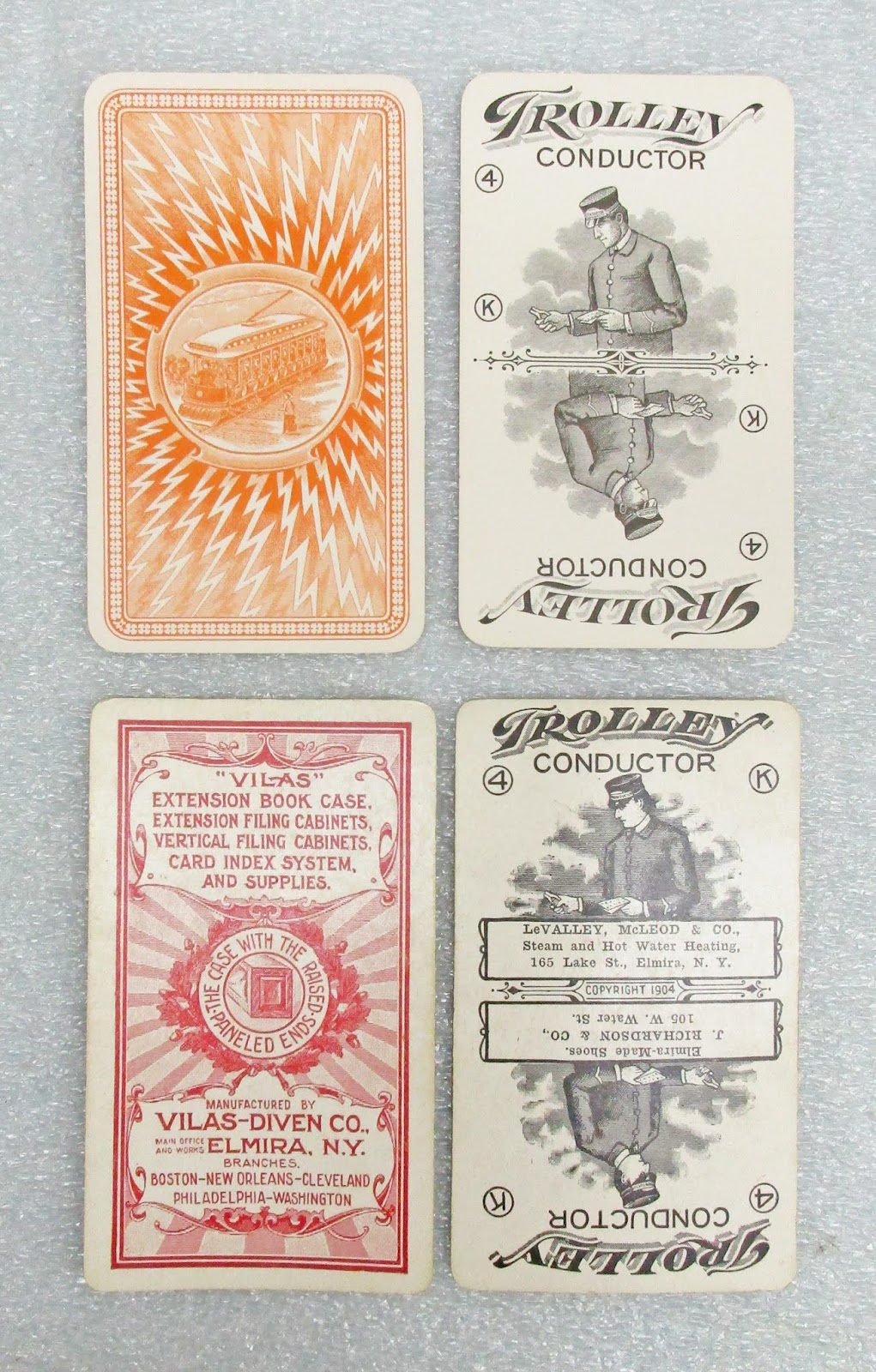 Chemung County Historical Society: The Trolley Card Game: Look Out For It!