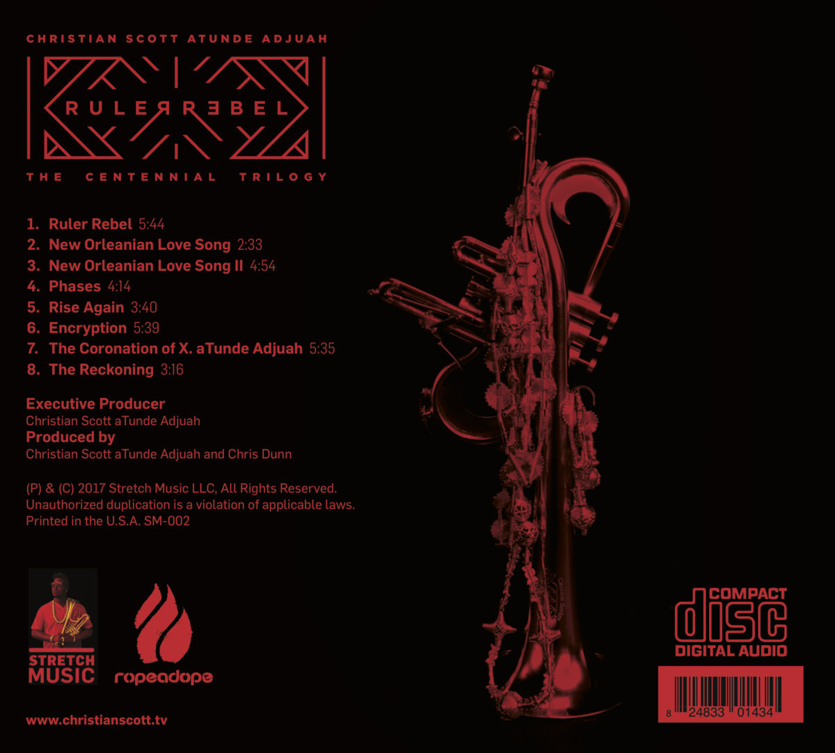 Republic of Jazz: Christian Scott aTunde Adjuah - Ruler Rebel ...