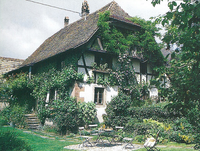 La Pouyette....: A truly authentic Country Look - Une Ferme Alsacienne