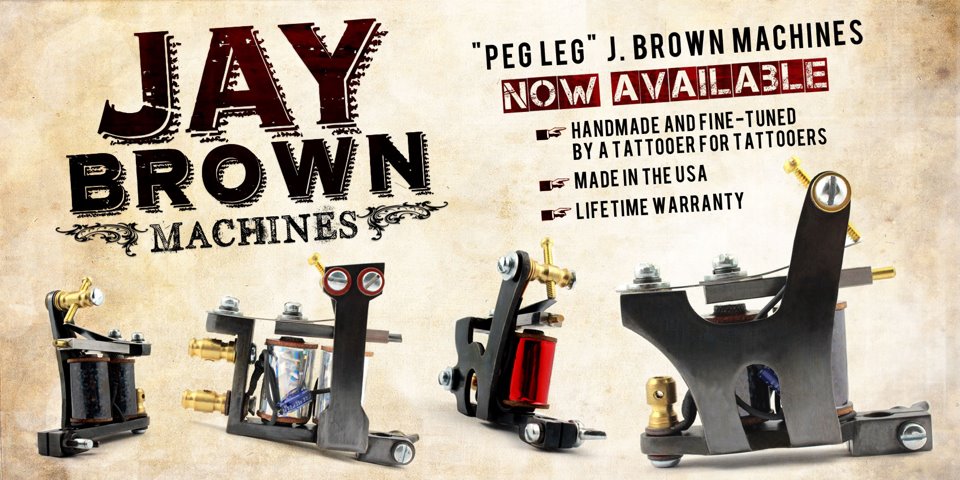 Tattoo Machines by "Peg Leg McGee"