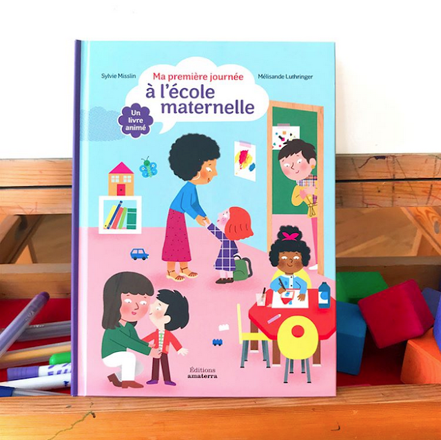 Un ange dans les nuages: ma première journée à l'école maternelle