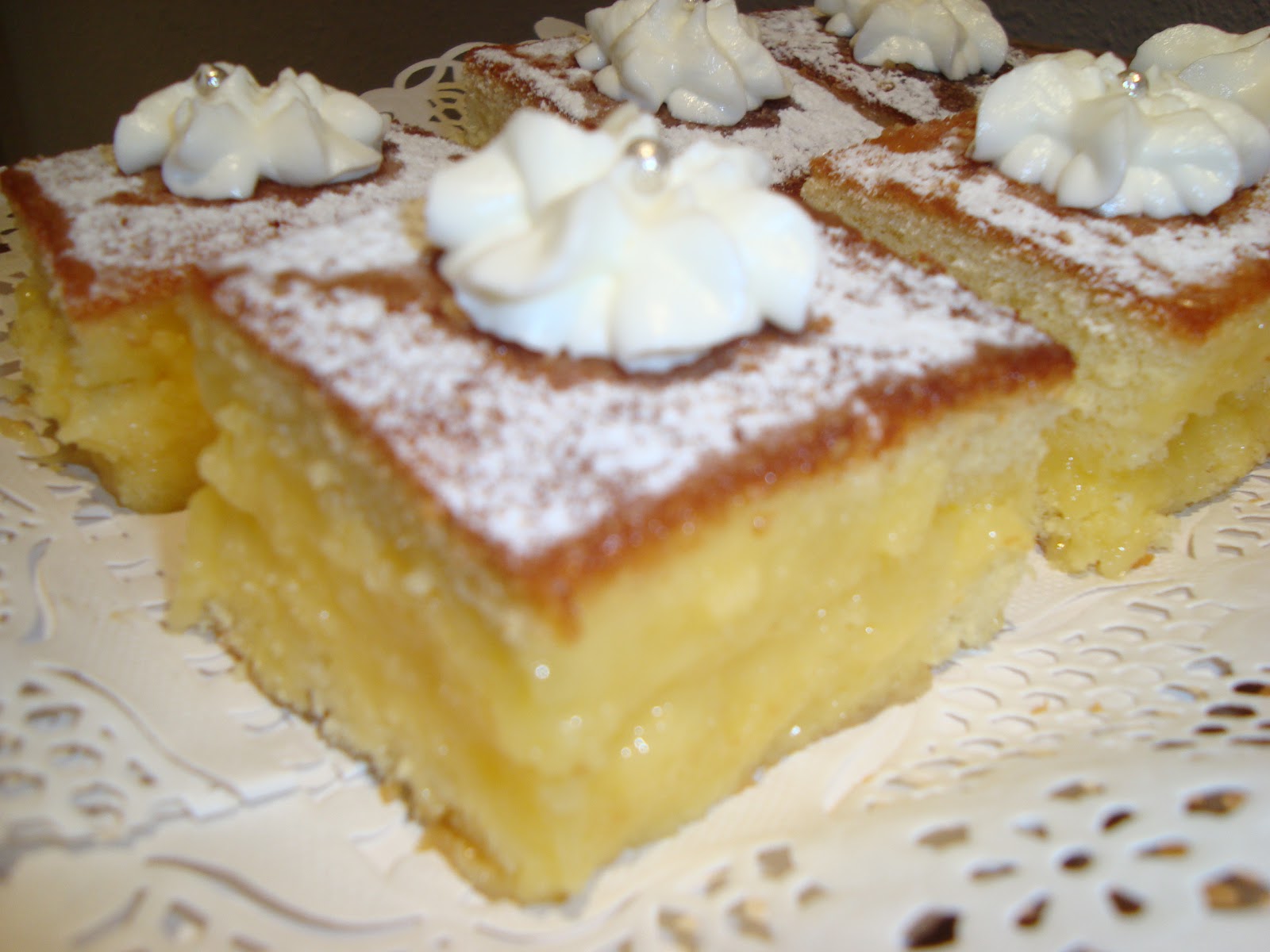 Los Dulces de Merche: Mini pastelitos con crema de limón