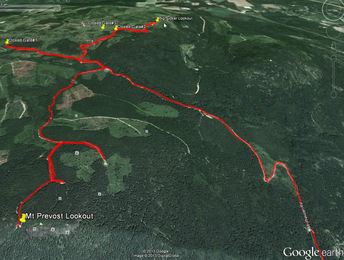 DR SIOUXSIE'S TRAVELS: Mt Prevost + Big Sicker Mtn