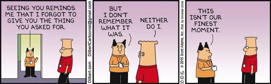 DownWithTyranny!: A Dilbert stalemate: "Not our finest moment"