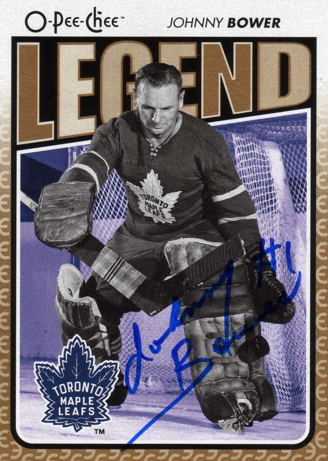 Michael's Hockey TTM: Johnny Bower