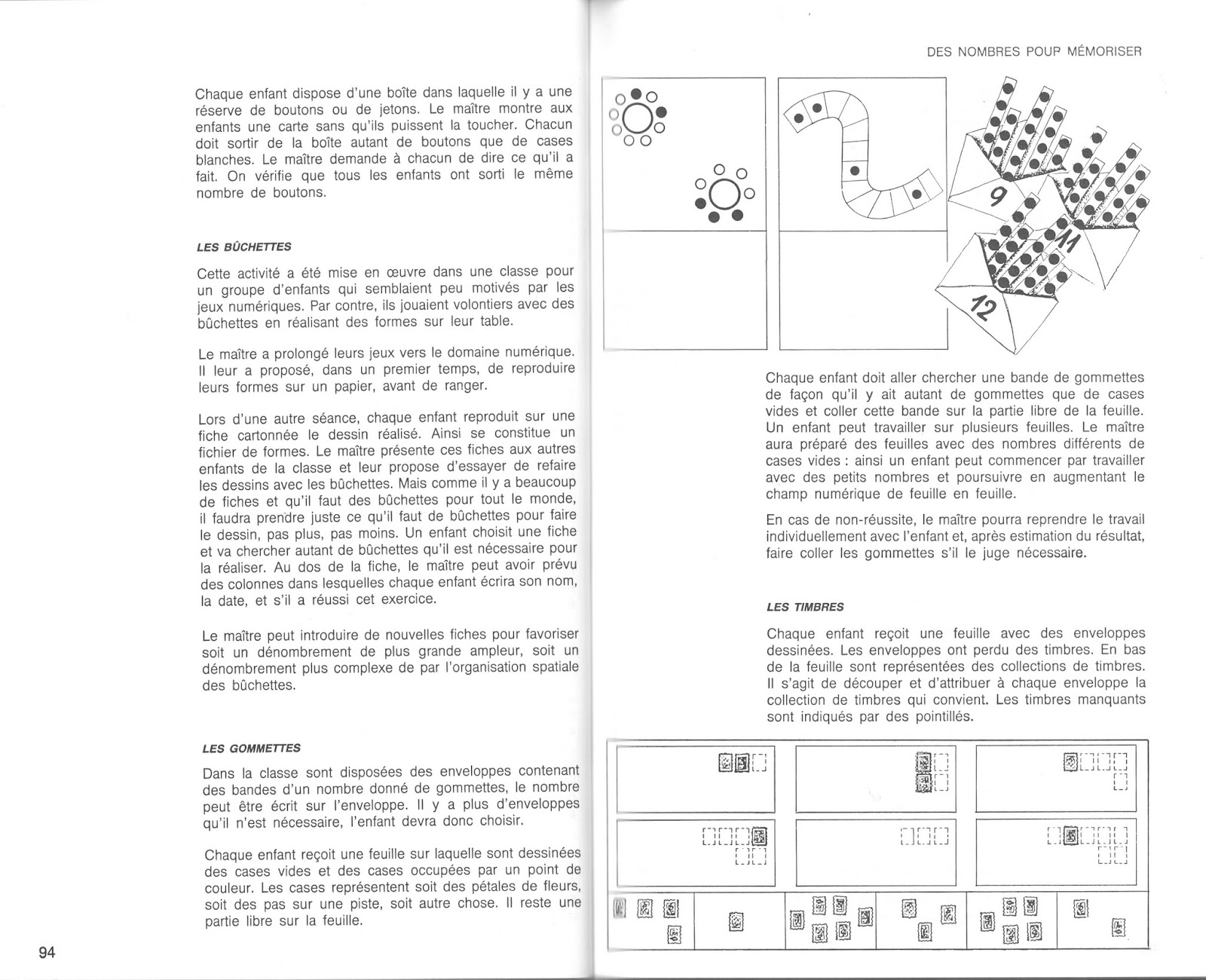 école : références: Ermel, Apprentissages numériques GS (1990)
