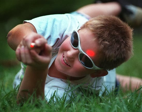 Laser Pointer: Be Caution When Operating Laser Pointer Outdoor