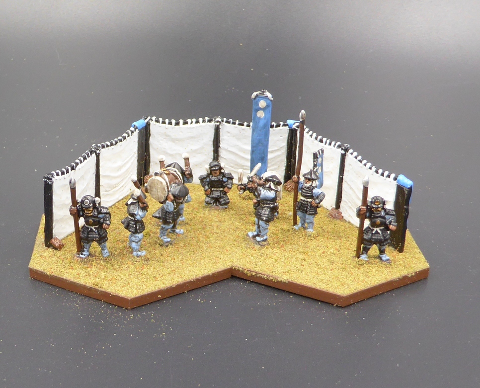 Palouse Wargaming Journal: Command Tents for Samurai Battles