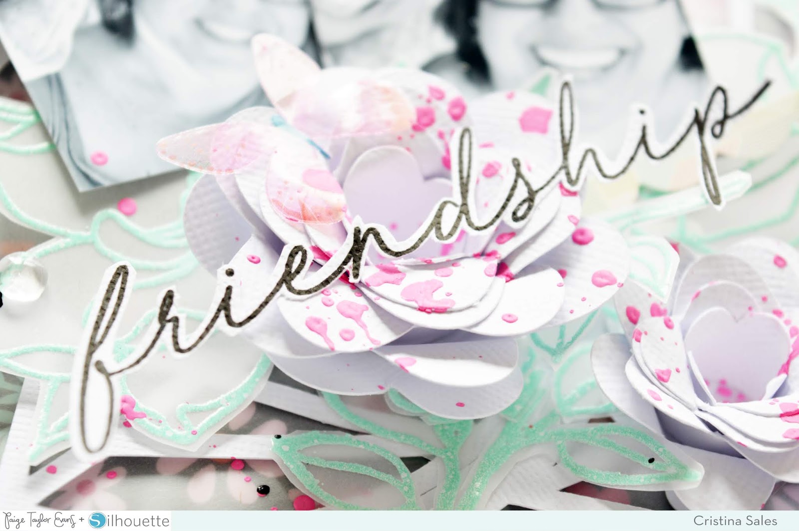Friendship Layout by Cristina Sales | Paige Taylor Evans