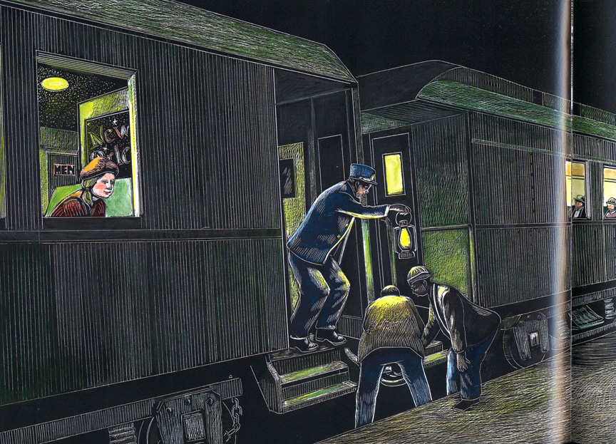 The Art of Children's Picture Books: The Train They Call the City of ...