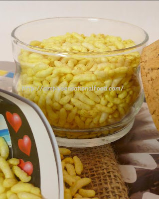 Savory puffed rice snack | simply.food