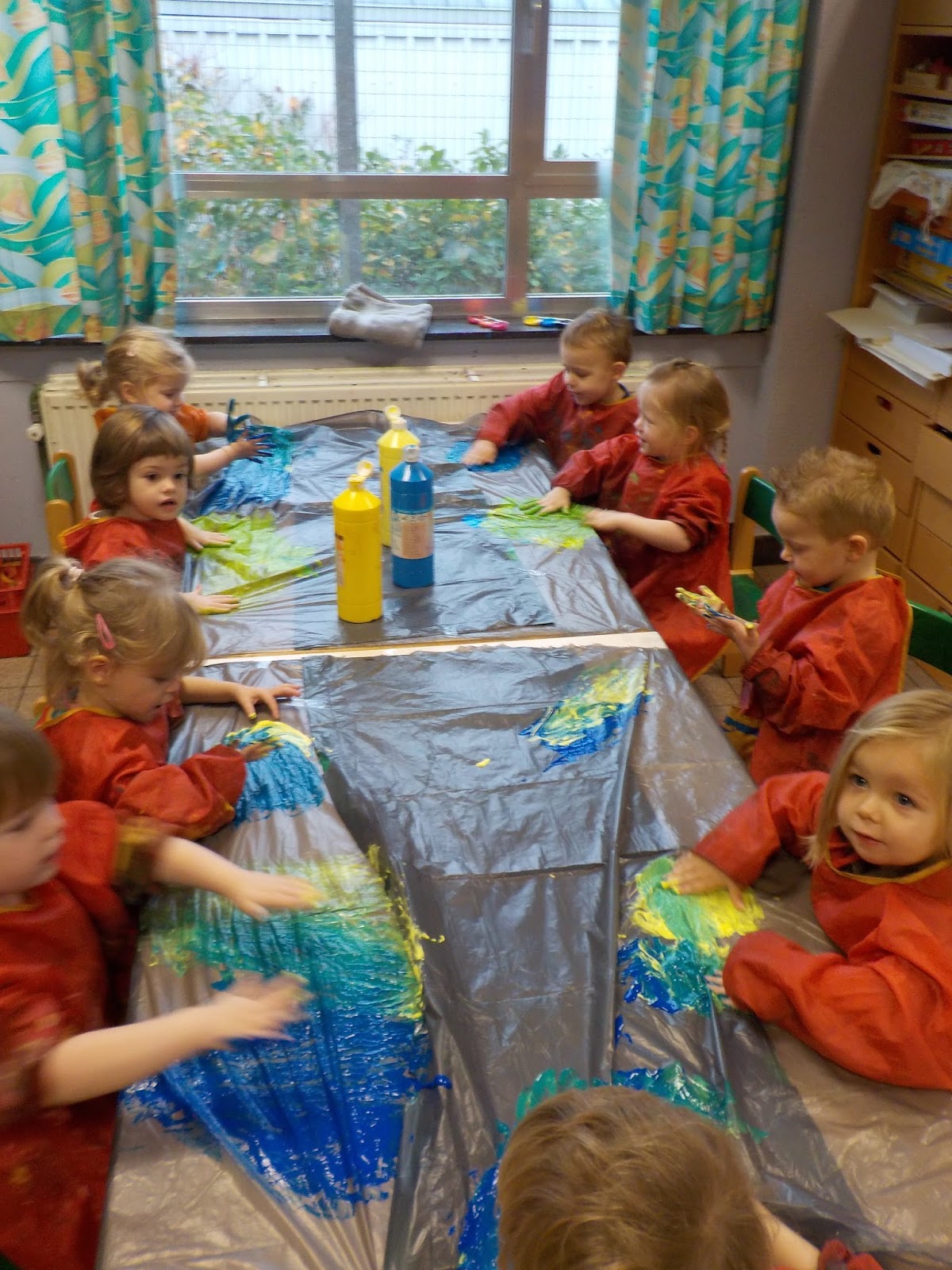 De Cezar-klas: thema: blauwtje en geeltje