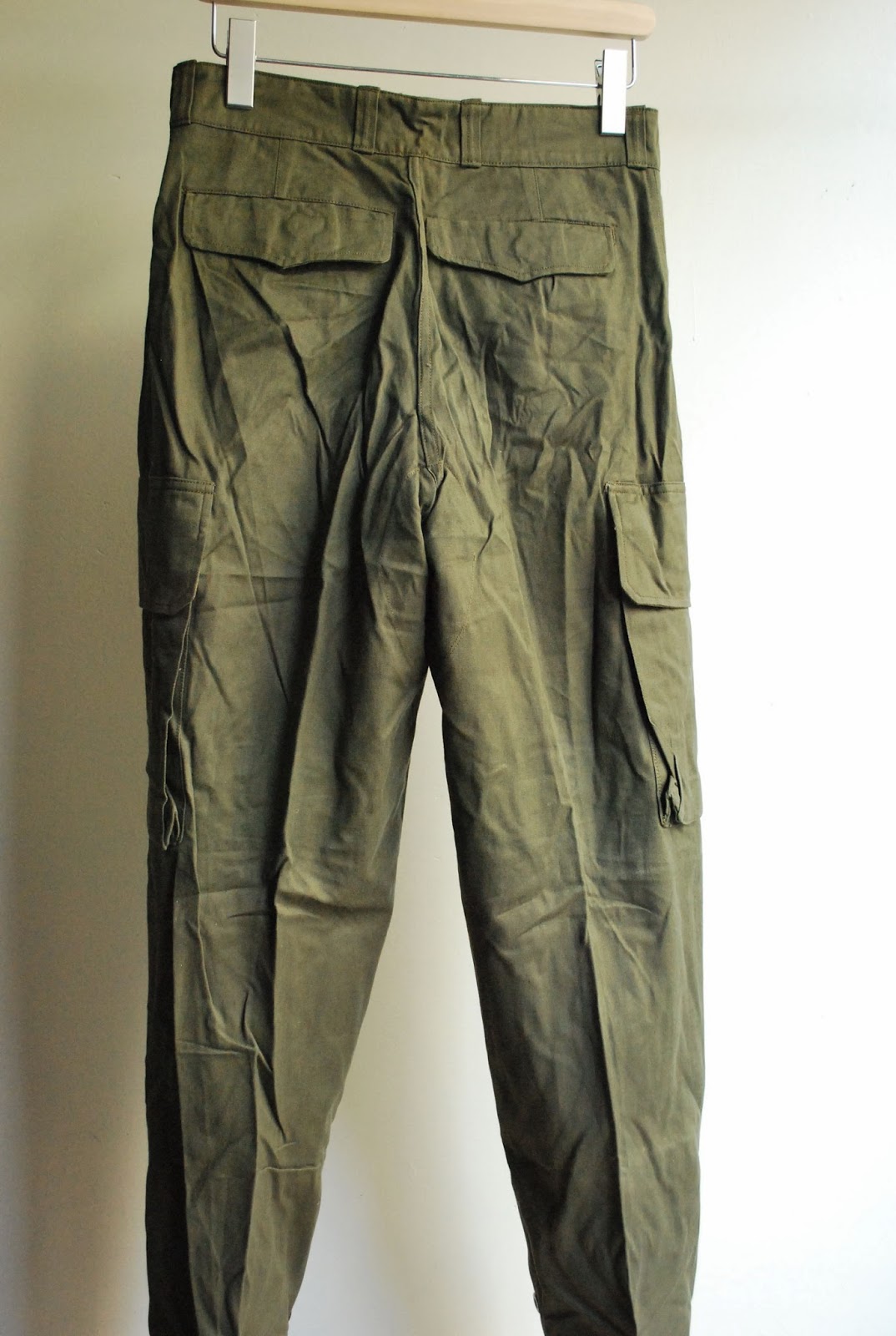 encore: french military pants " M47