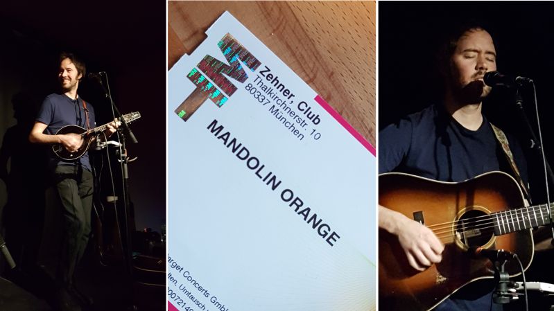 Mandolin Orange live in München 2018