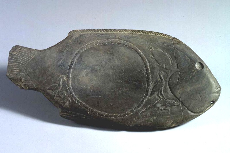 Ancient egypt stone age( fish from naqada 2)