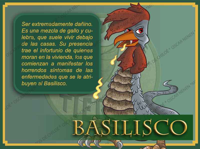 MITOS DE CHILOÉ: El Basilisco