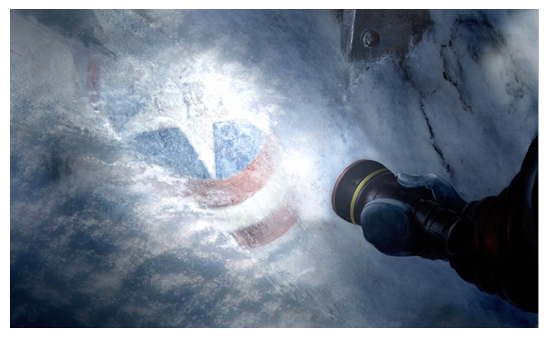 Jim Martin Concept Art: Cap's frozen shield