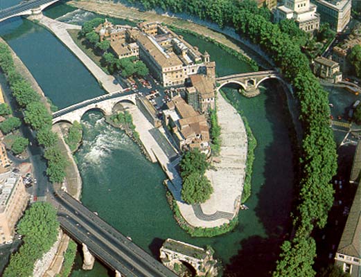 Views of Rome: Isola Tiberina - 1 - The Legend of Rome's Island