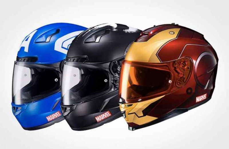 VOROMV Moto: Cascos HJC Marvel: alimenta tu frikismo superheróico