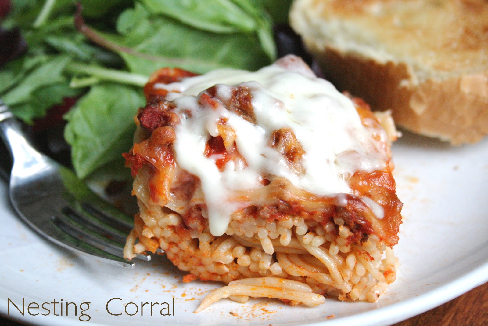 The Nesting Corral: Quick & Easy Spasagna