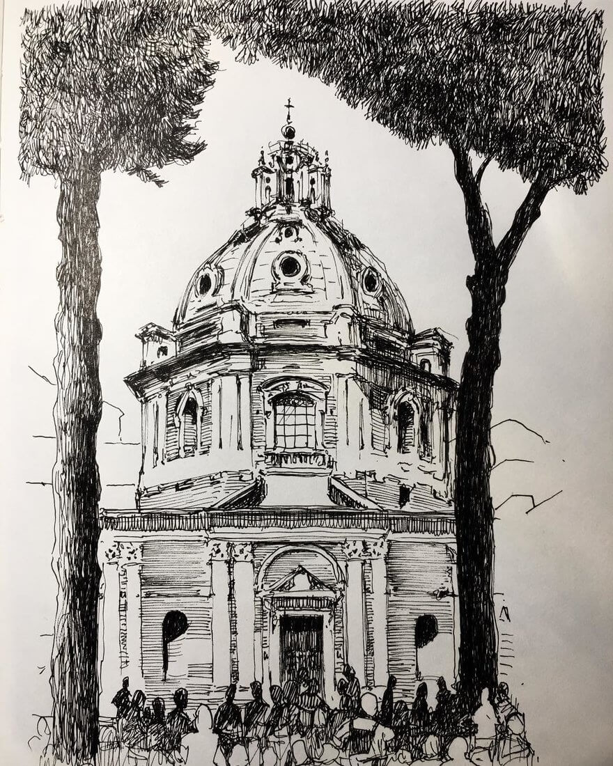 Design Stack: A Blog about Art, Design and Architecture: Urban Sketches ...