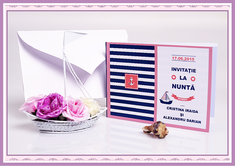 BebeStudio11.com - Invitatii Nunta‎ si Botez: Invitatii Nunta Mare Albastra