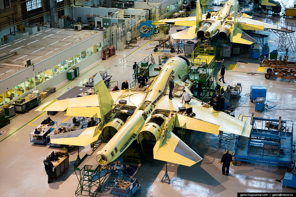 Sukhoi Su-34 Production Line | Errymath