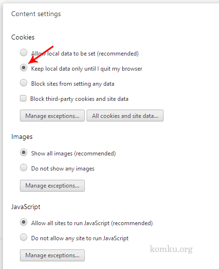 How To Automatically Clear History And Private Data When You Close Your ...
