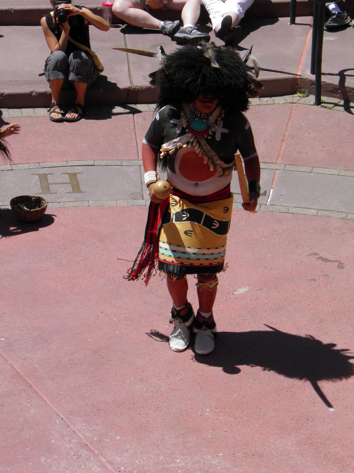 walking flagstaff: Hopi Buffalo Dance Niuvatukya'ovi Sinom Dance Group