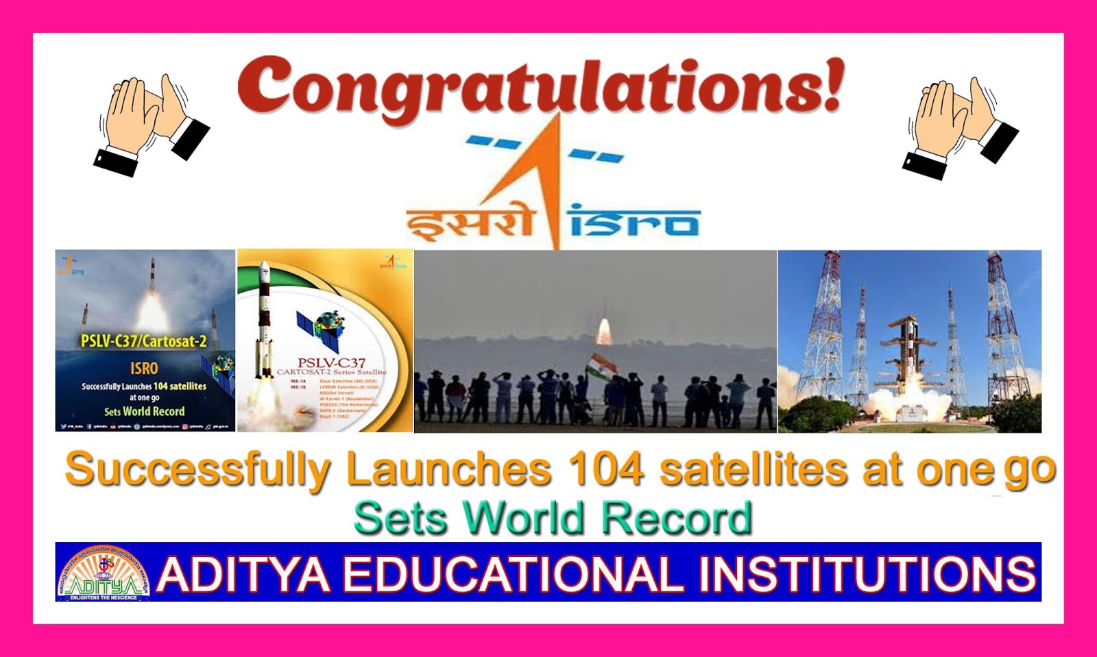 Aditya Library: Congratulations ISRO
