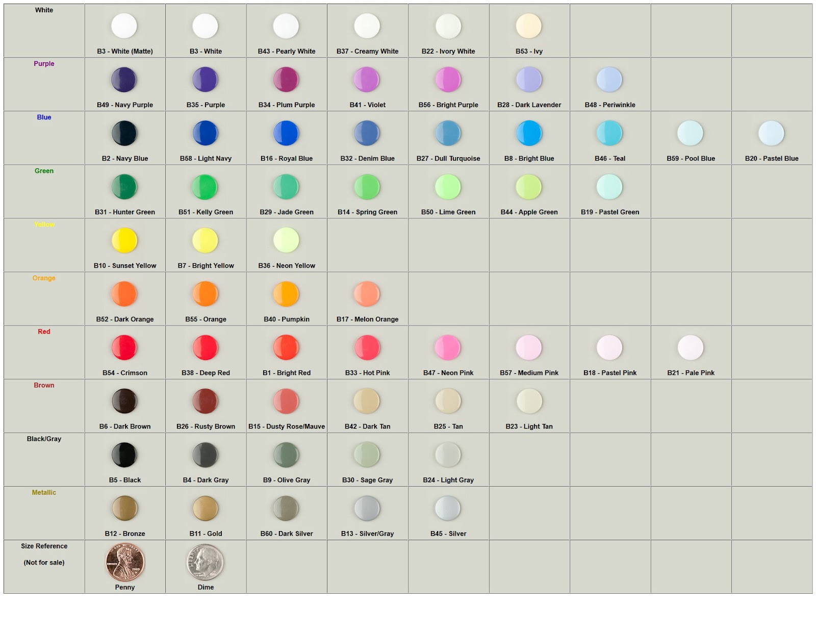 I Like Big Buttons Craft Supplies And More Kam Snaps Our Most Popular Products