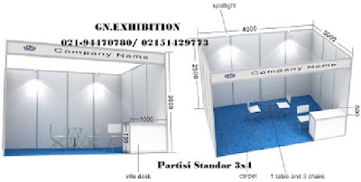PARTISI PAMERAN UKURAN 3X4 M ~ JUAL DAN SEWA PARTISI PAMERAN | PANEL ...