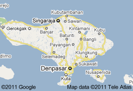 Peta Bali Wisata Lengkap - Hotel-di