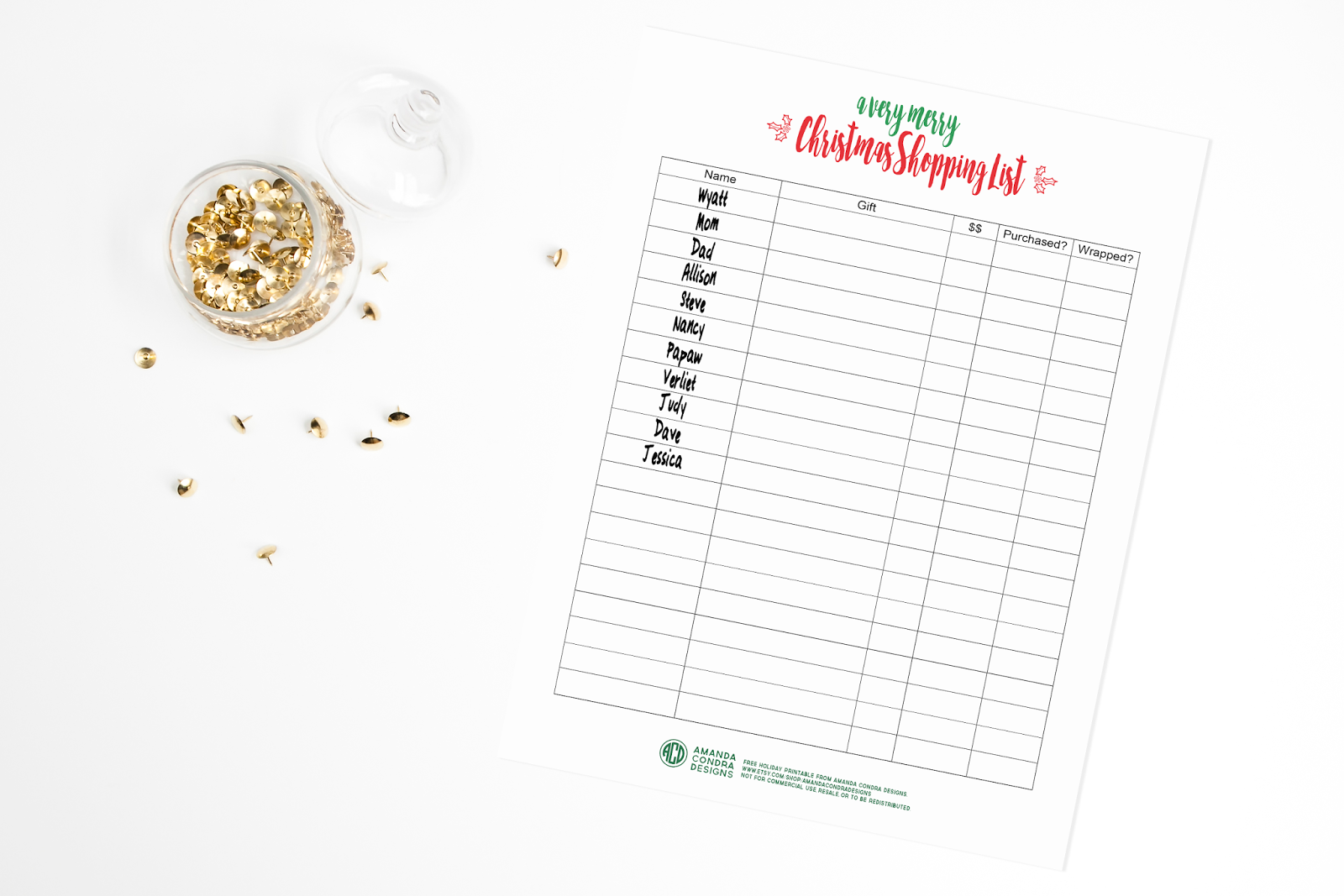 ACD Freebie Christmas Shopping List Curly Sue An Amanda Condra acd-freebie-christmas-shopping-list-curly-sue-an-amanda-condra