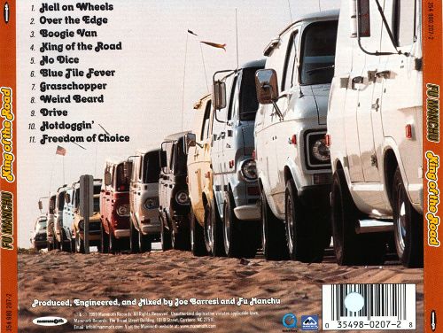 album cover art of Fu Manchu, thanks Dale!