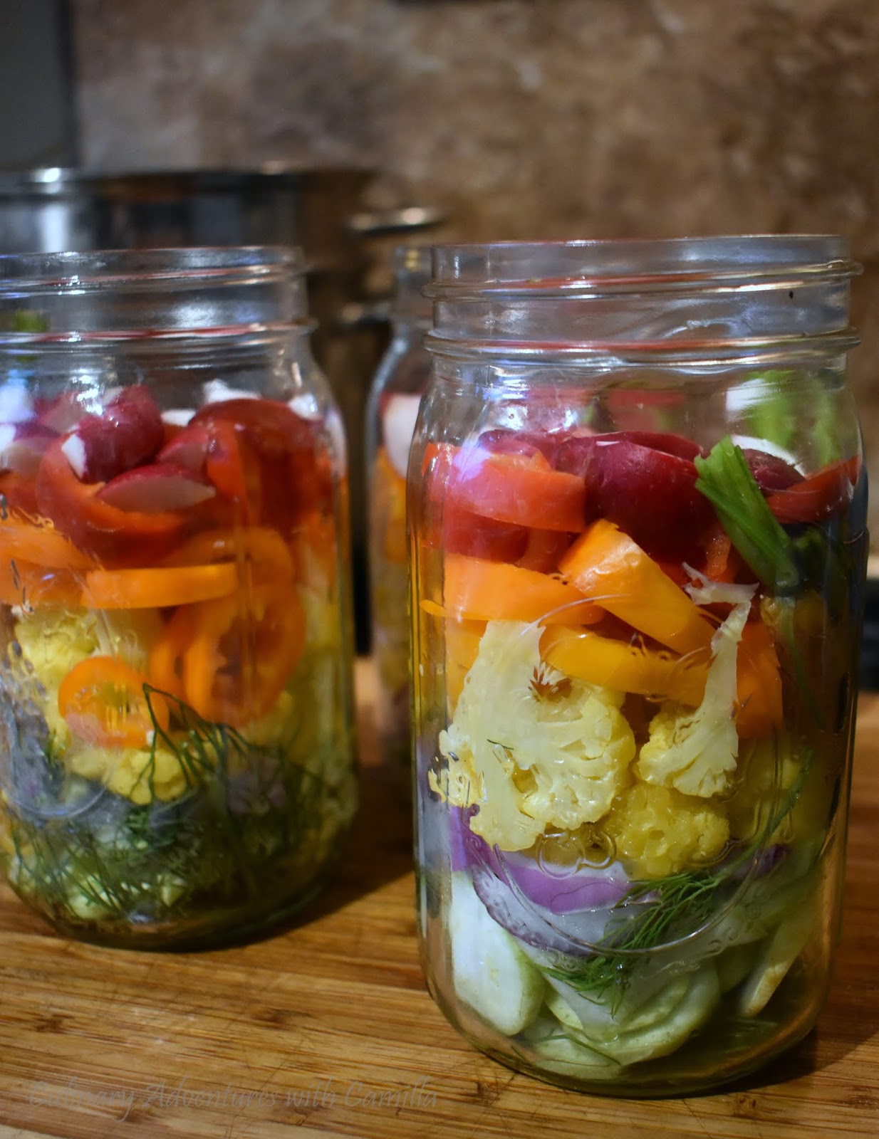 Giardiniera, Italian Pickled Vegetables