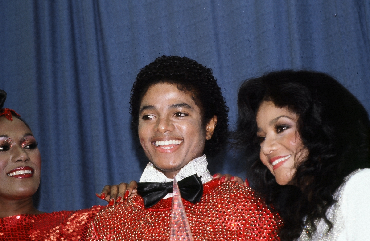 Michael Jackson Attending The 8th American Music Awards 1981