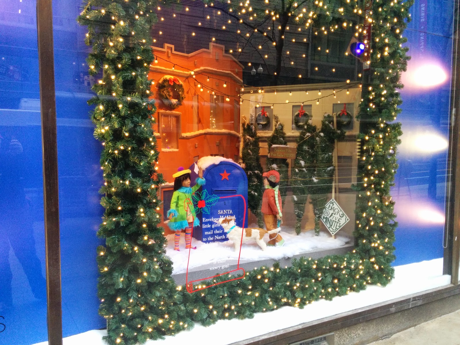 Chicago State Street Christmas Windows 2014
