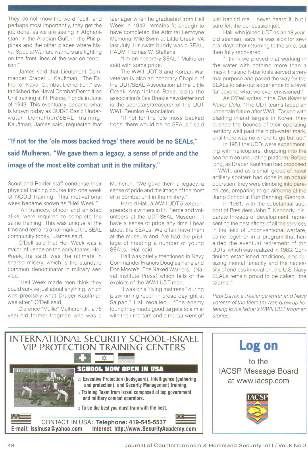 Paul Davis On Crime: A Look Back At The World War II U.S. Navy Frogmen ...