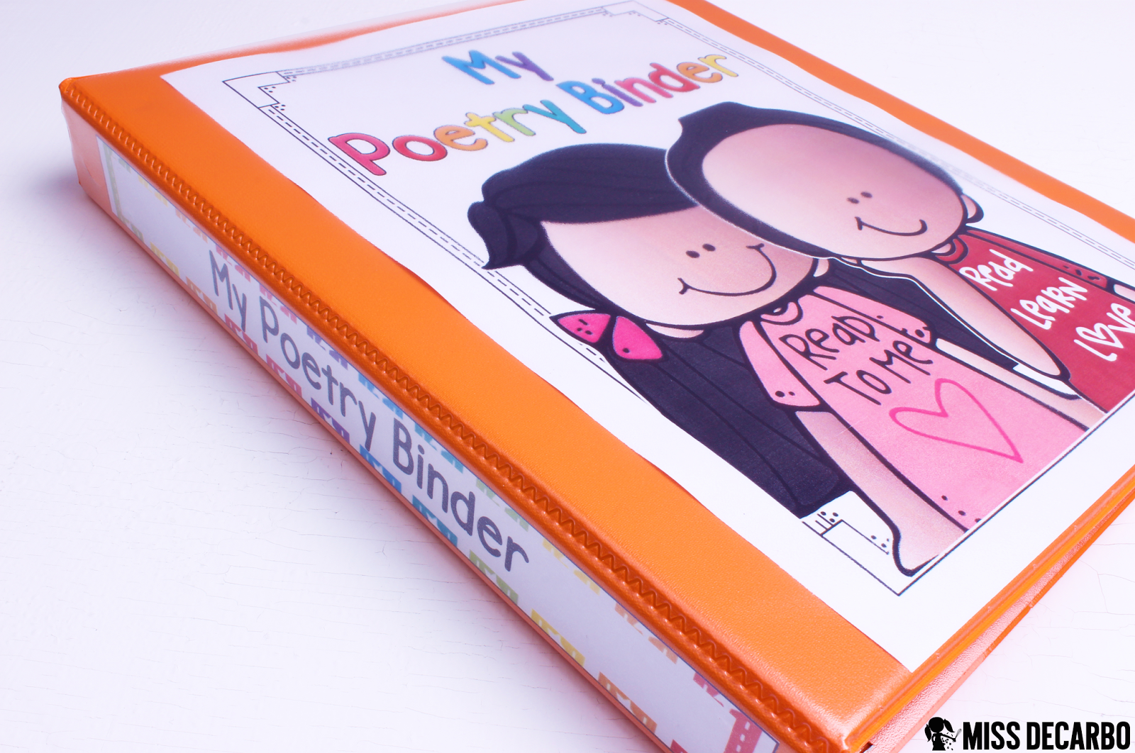 Building Fluency With Poetry Binders (Free Printables) - Miss DeCarbo